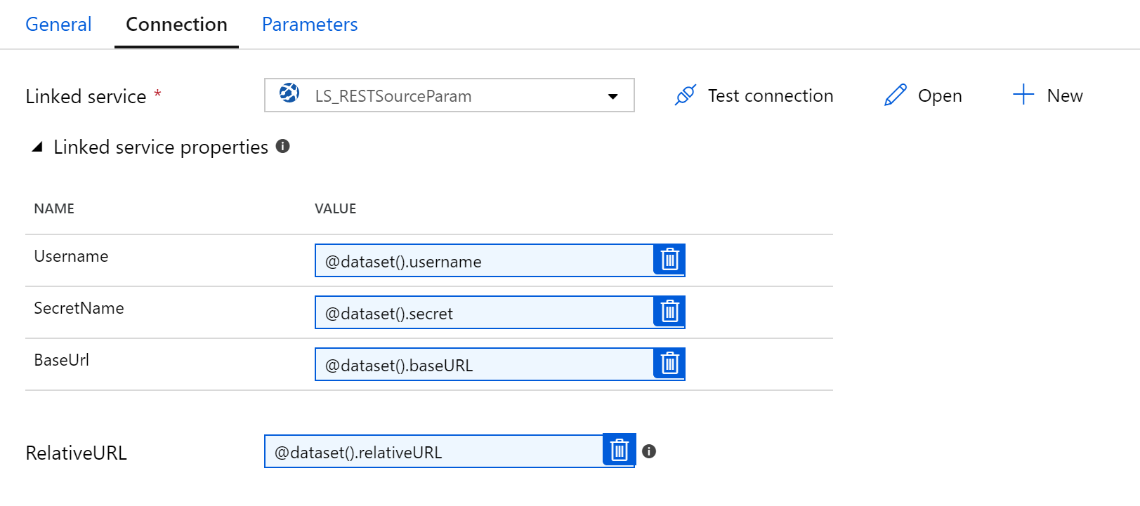 Parameterizing a REST API Linked Service in Data Factory – Data Savvy